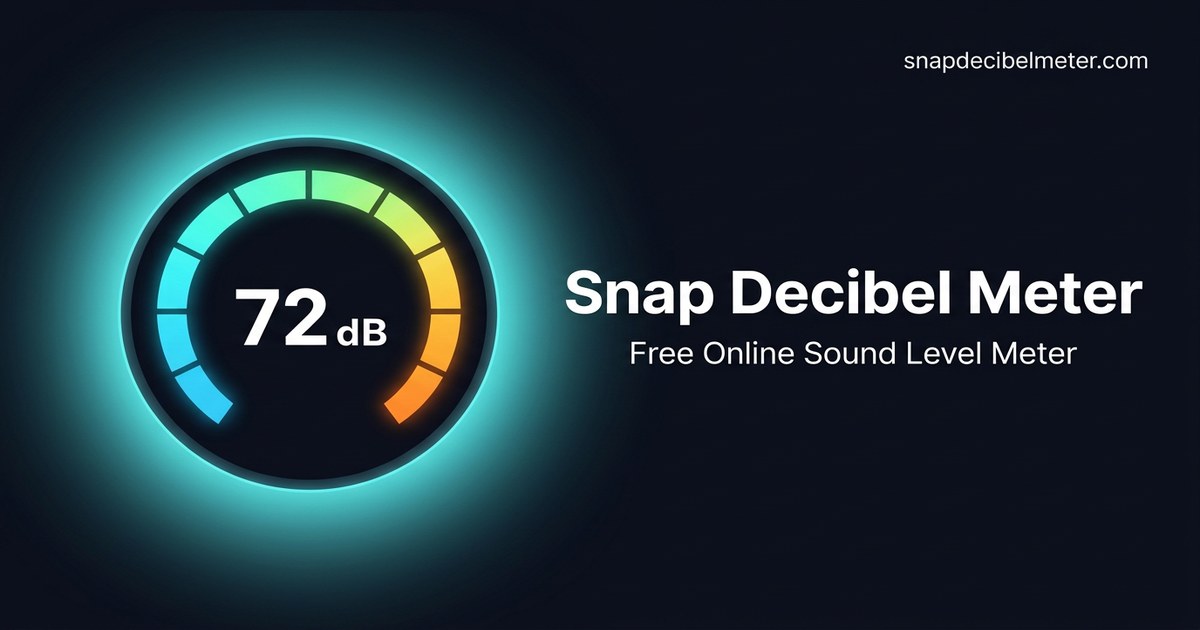 Decibel Chart: 50+ Sounds Ranked 0–180 dB (Full Guide)